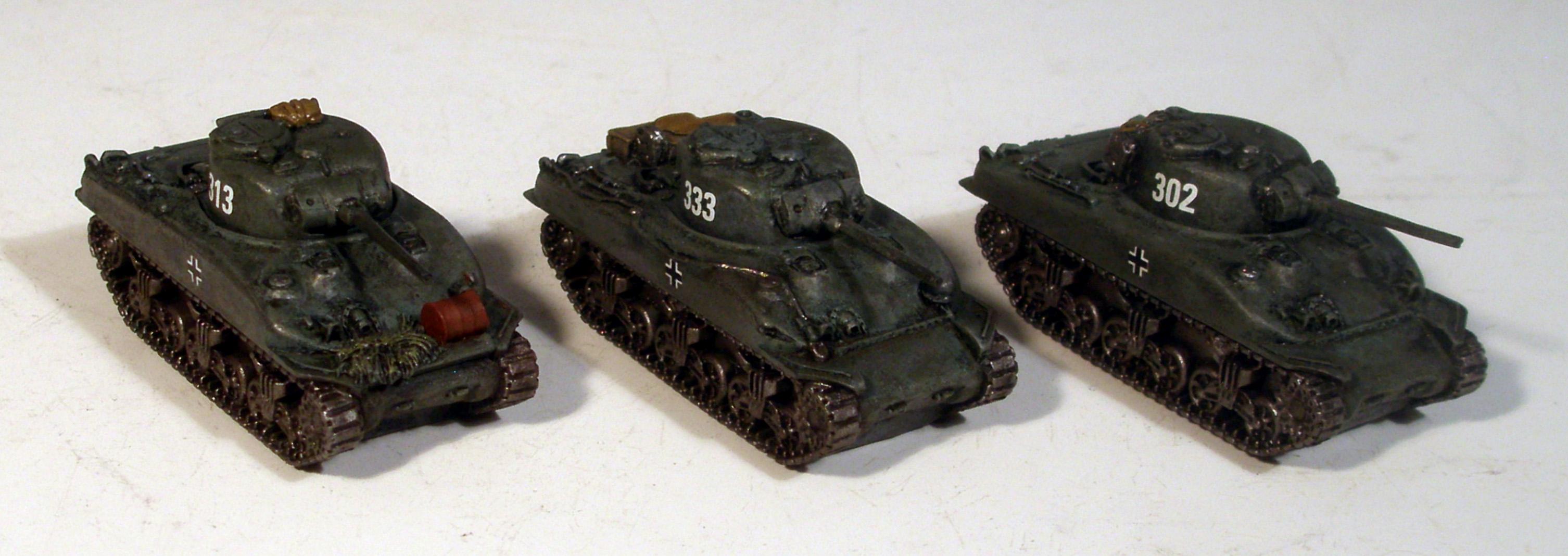 Flames Of War, Germans, Panzer, Sherman - Capture M4A1 Sherman Platoon - Gallery - DakkaDakka